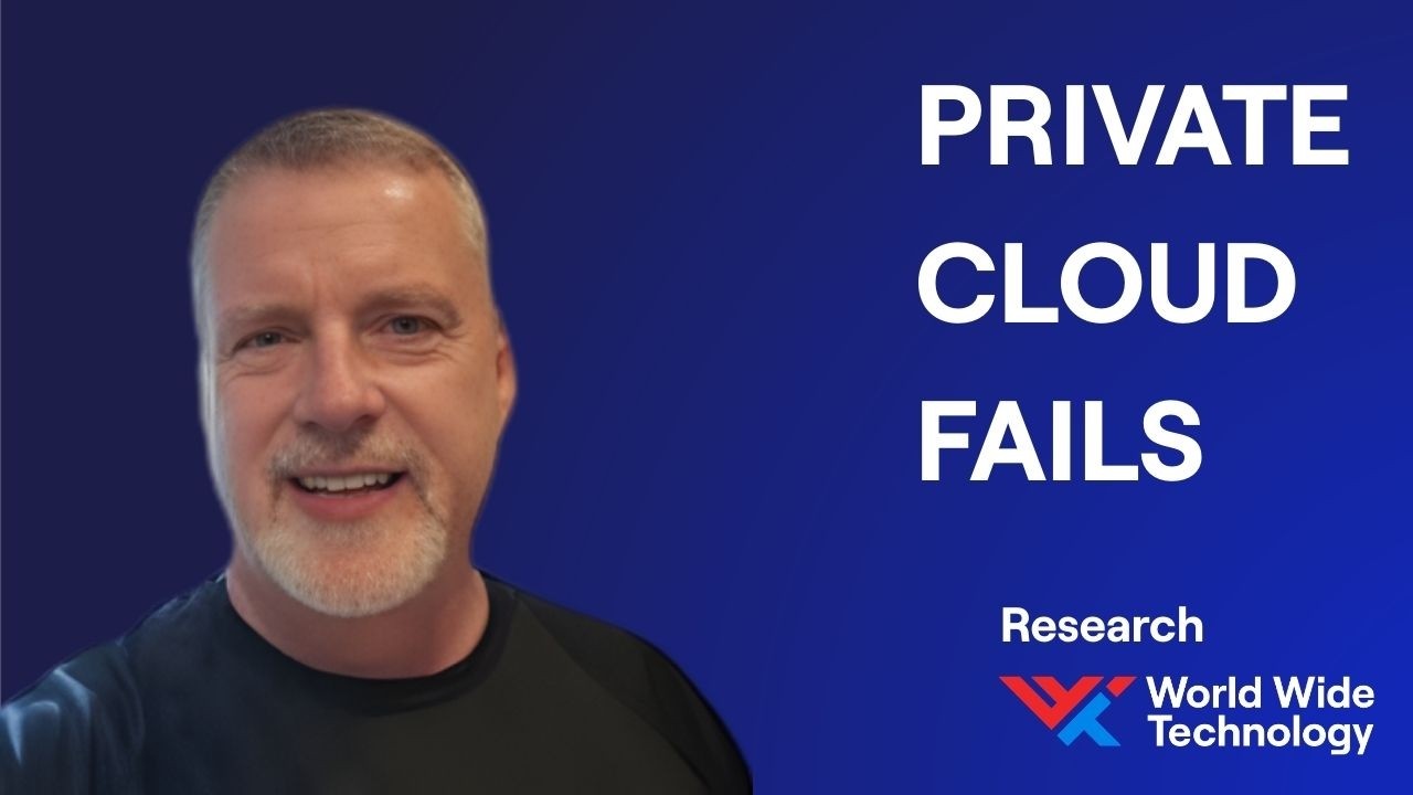 Private Cloud Fails When You Buy Infrastructure First