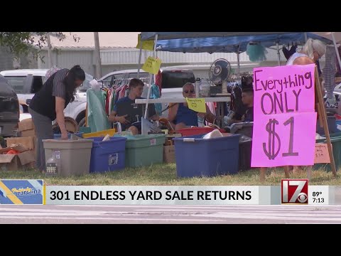 301 Endless Yard Sale returns to North Carolina