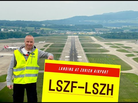 Flight to Zurich Airport
