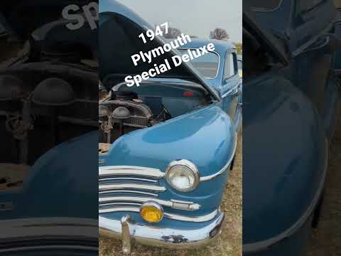 1947 Plymouth Special Deluxe #plymouth #classiccars #antiquecars #1940s #vintagecars