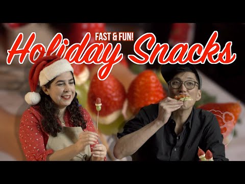 Easy Christmas Snack Ideas Every Family Needs to Keep the #HOLIDAYS Merry, Festive and Silly