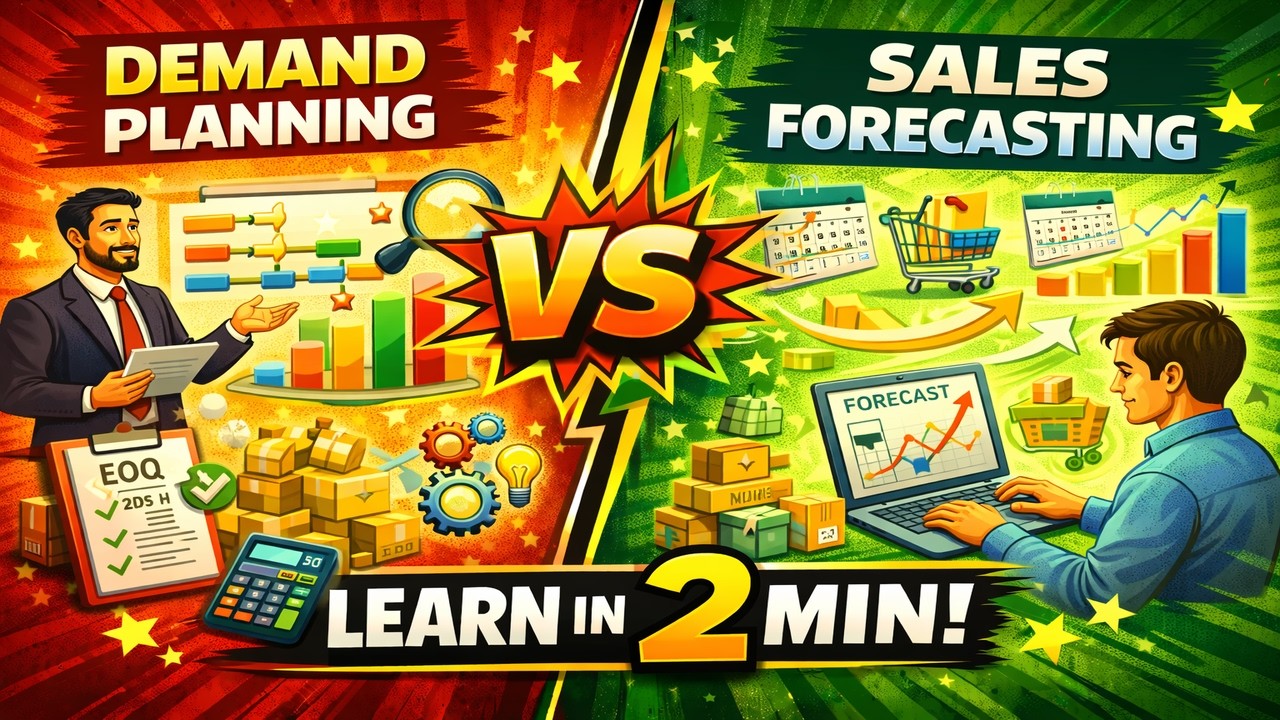 Demand Planning vs Sales Forecasting