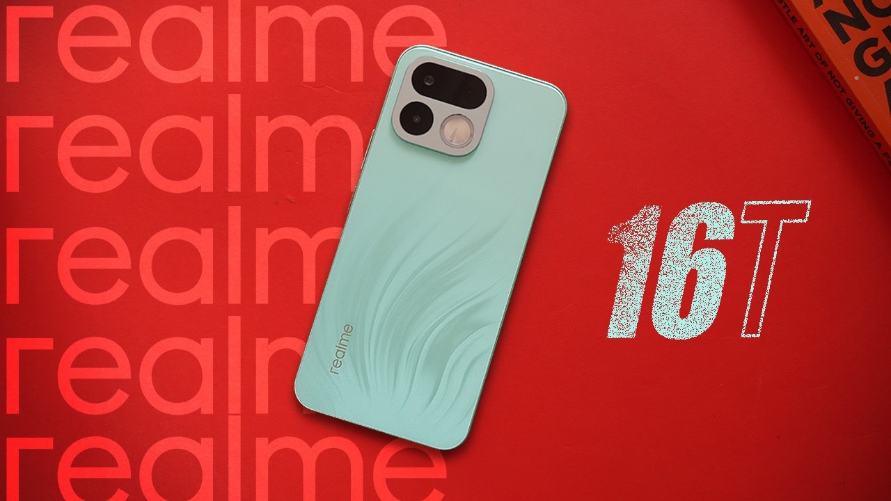 Aurora Green - Realme 16T with 8000mAh Battery & 50MP AI Camera 🔥
