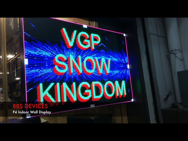 Indoor LED Video Wall - Indoor Reception LED Display Manufacturer from ...