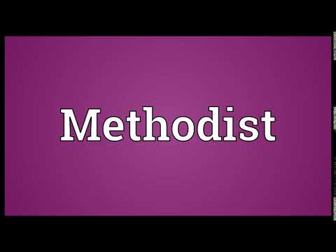 Methodist Meaning | Wordogram