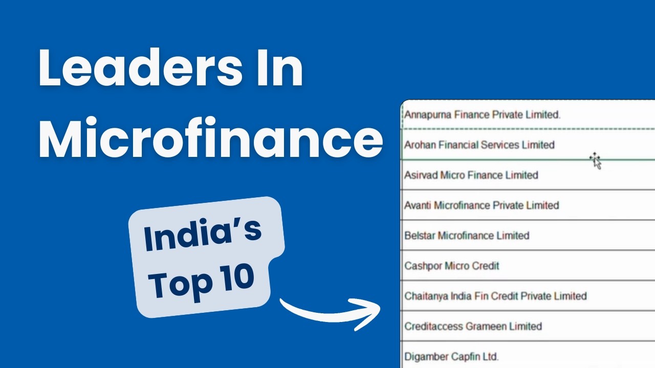 Finding India's Top Microfinance Institutions