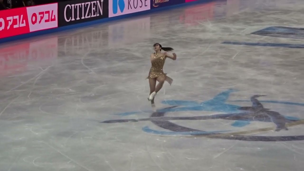 Alysa Liu 2025 ISU World Figure Skating Championship Free Skate Gold Medal  in Boston on 3/28/2025