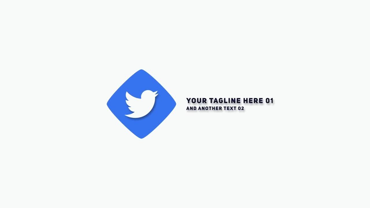Flat Logo Intro After Effects Templates