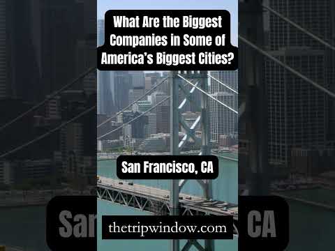 What Are the Biggest Companies in Some of America's Biggest Cities?