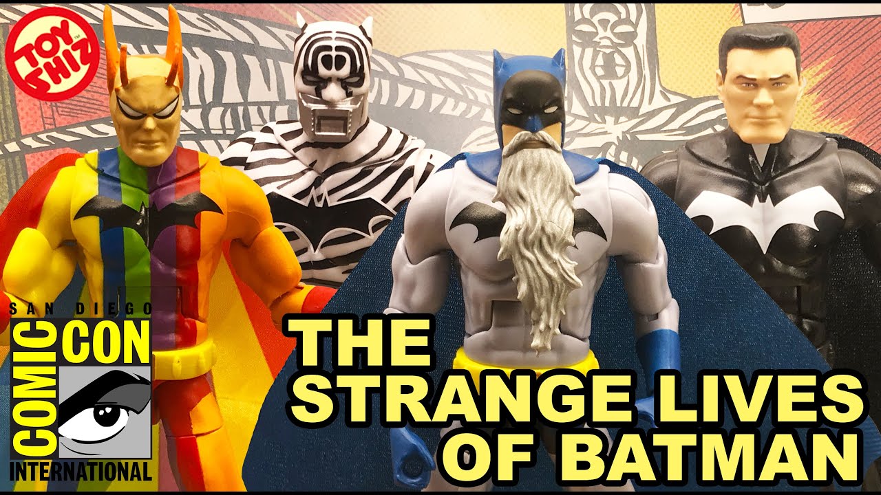 DC Multiverse: THE STRANGE LIVES OF BATMAN SDCC Exclusive Box Set