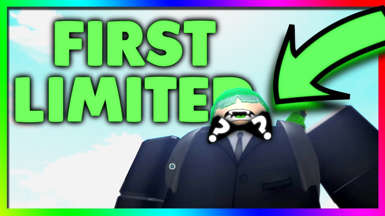 The First ROBLOX Limited Item...