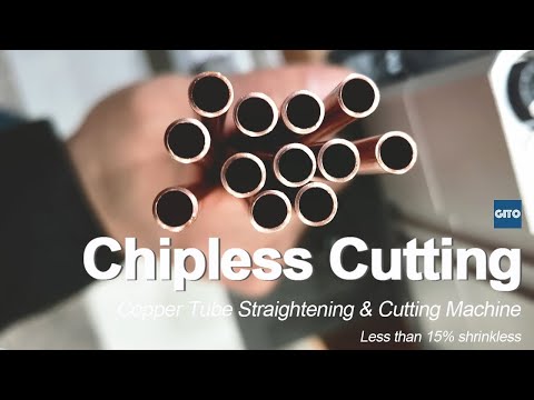 Automatic Copper Tube Straightening and Chipless Cutting Machine