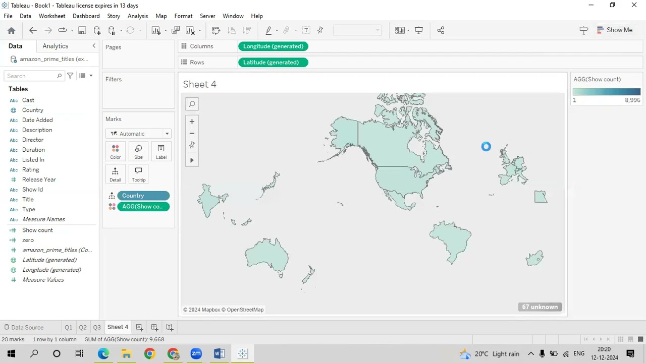 Data Visualization Lab(BAIL504) Amazon Tableau Q1 Q6