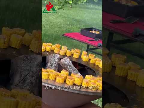 Rustic Style Charcoal Barbeque Grill for Party#bbq #barbecue