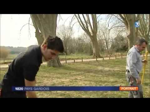 Reportage télévisé pour Robin, apprenti à la MFR Le Grand Mas à Uzès ...
