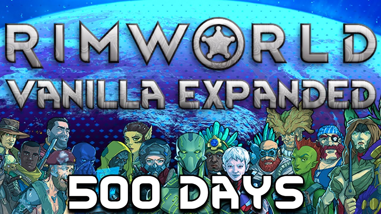 I Survived 500 Days in Vanilla RimWorld Expanded