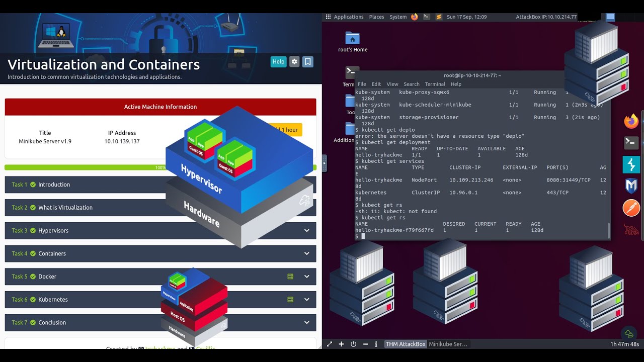 Virtualization and Containers TryHackMe