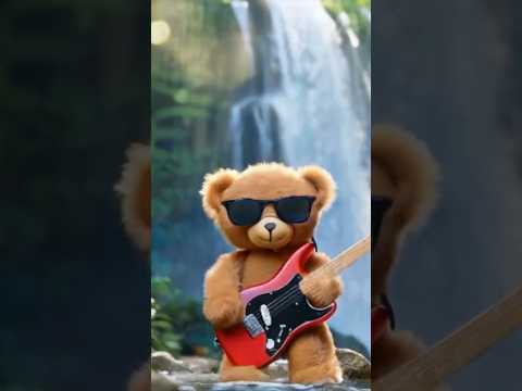 Adorable Teddy Bear Singing AI Generated