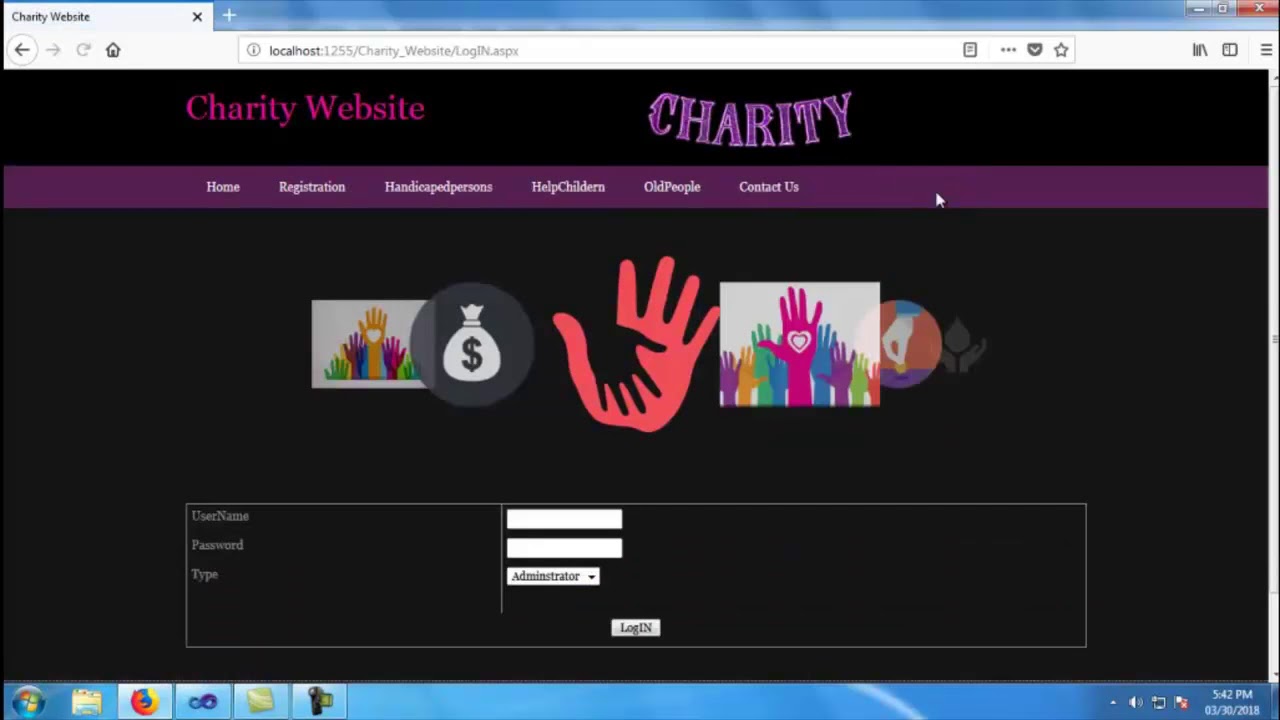 Online Charity Management System | Student Projects