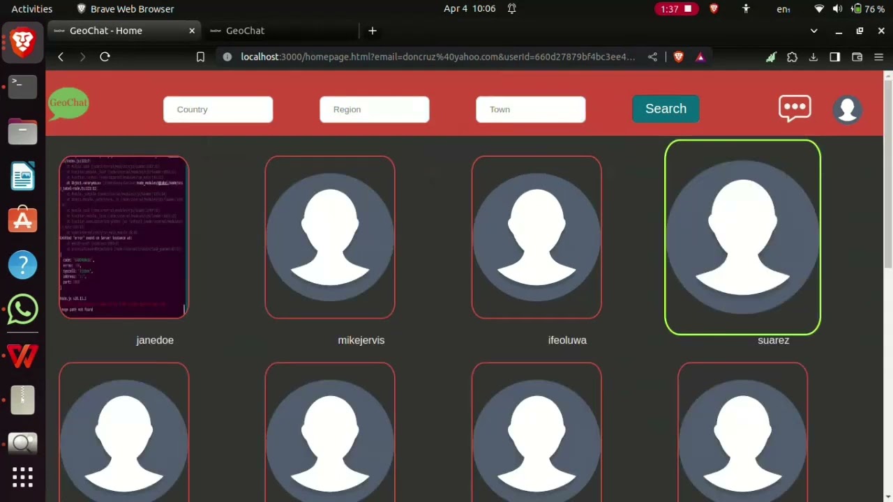 ALX Final Portfolio Project Demo: Building a Real-time Chat Application with Node.js and Socket.io