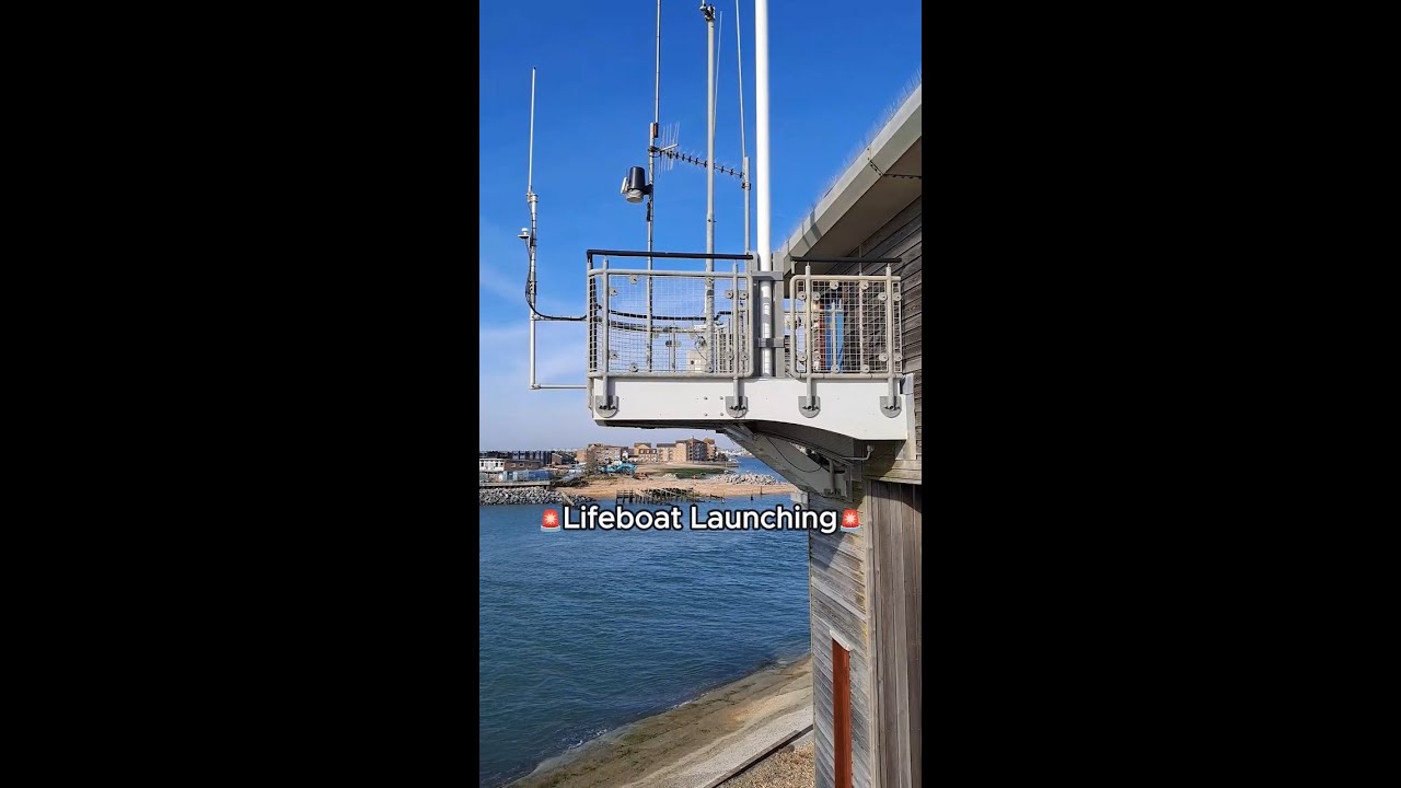Shoreham Lifeboat Launch