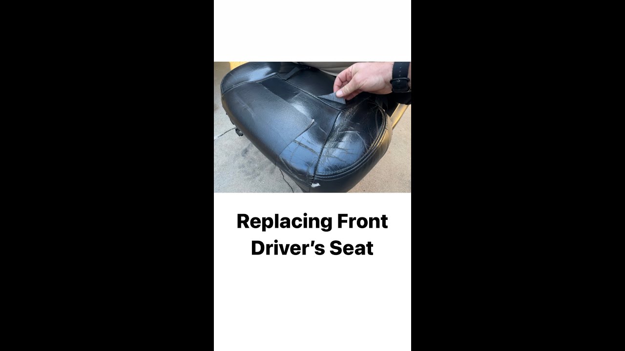 Mitsubishi Pajero/Montero Limited Front Drivers Seat Replacement   HD 1080p #mitsubishipajero