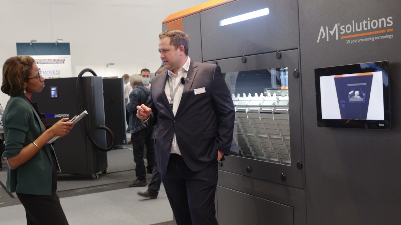 AM Solutions discusses the Automated Post-processing Solutions it unveils for AM