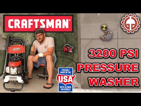 CRAFTSMAN 3200 PSI Gas Pressure Washer Review