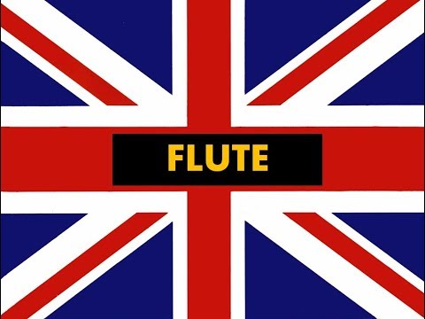 How to pronounce " Flute " in English -Authentic British accent