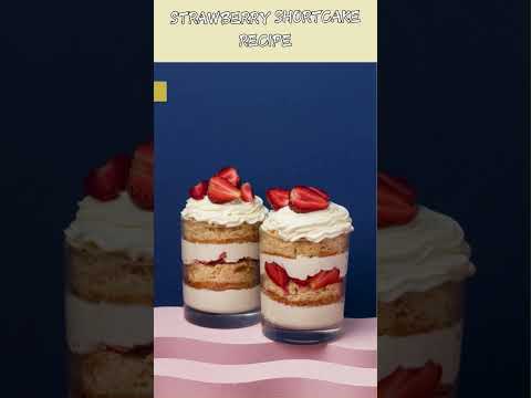 Best Strawberry Shortcake Recipe: Easy & Delicious for Any Occasion #food #recipe #cooking #shorts