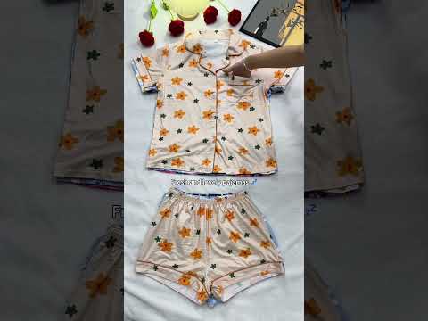 Cozy Printed Pajama Sets for Summer & Fall