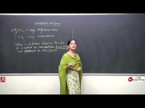 Combustion & Flames: What is Combustion - Definition & Chemical Equation - 01 For Class 8th and NTSE