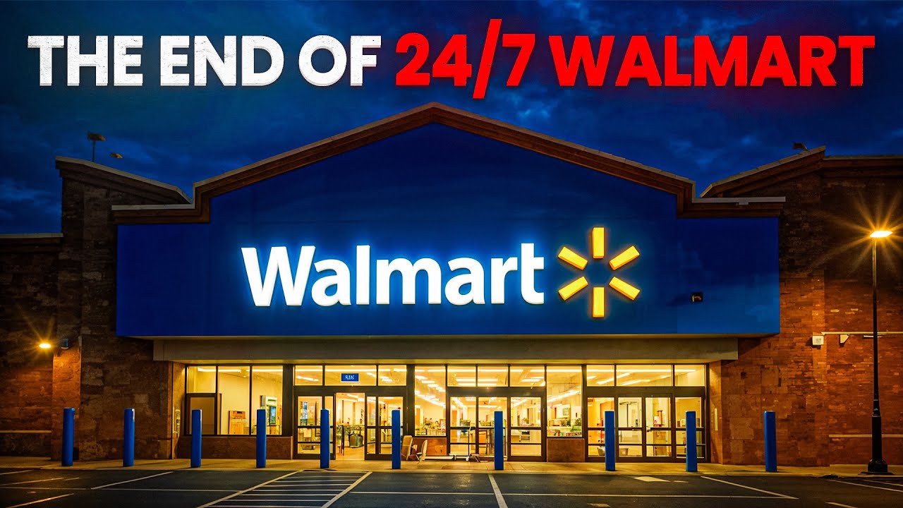 The 24/7 Walmart Era… The END of Midnight shopping