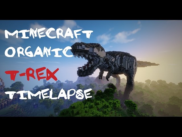 Dinosaur- T-REX Minecraft Map