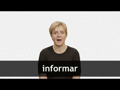 English Translation of “INFORMAR” | Collins Spanish-English Dictionary