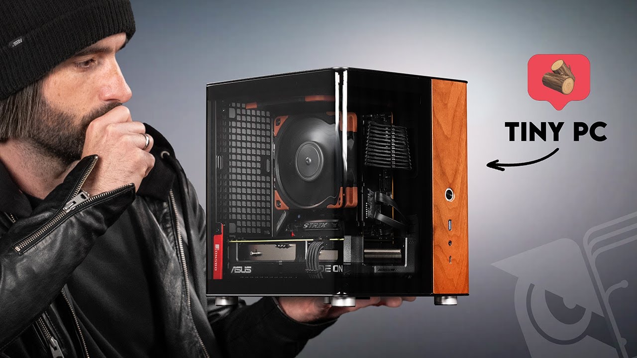 Vỏ case JONSBO TK-0 Black (ITX/Mini Tower)