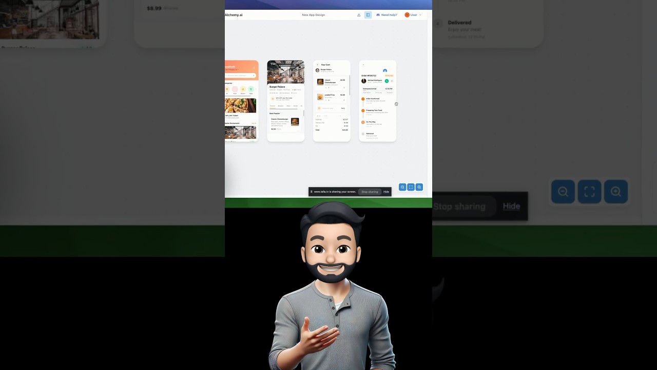 How to design App UI using AI #ai #aiwebsites