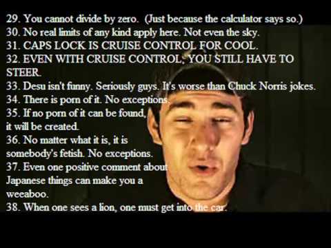 Rules of the Internet