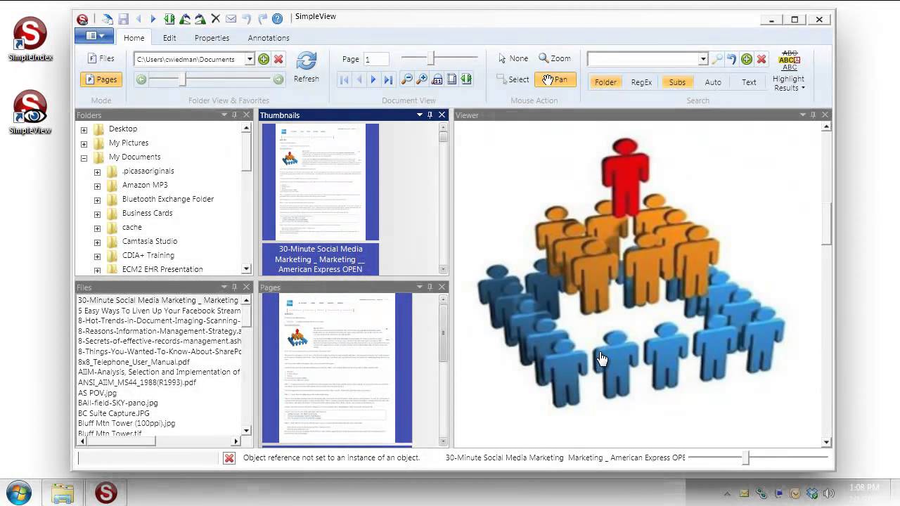 University of SimpleSoftware 130 (Cary) - Introduction to SimpleView