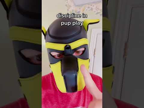 Short: An idea for discipline in gay pup play, balancing a toy on their snoots
