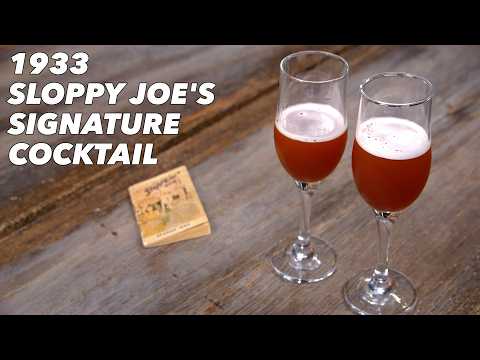 1933’s “Sloppy Joe” Cocktail: A Vintage Recipe You Won’t Believe We Tried!