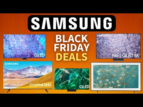Black Friday Samsung TV Deals 2024 - Top 6 Samsung TV #BlackFridayDeals