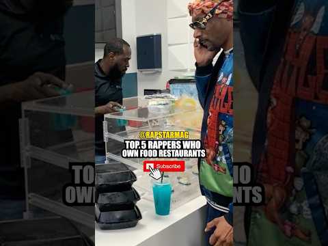 Top 5 Rappers Who Own Food Restaurantsβ¦ ππ½ππ― #hiphop #entertainment #rap