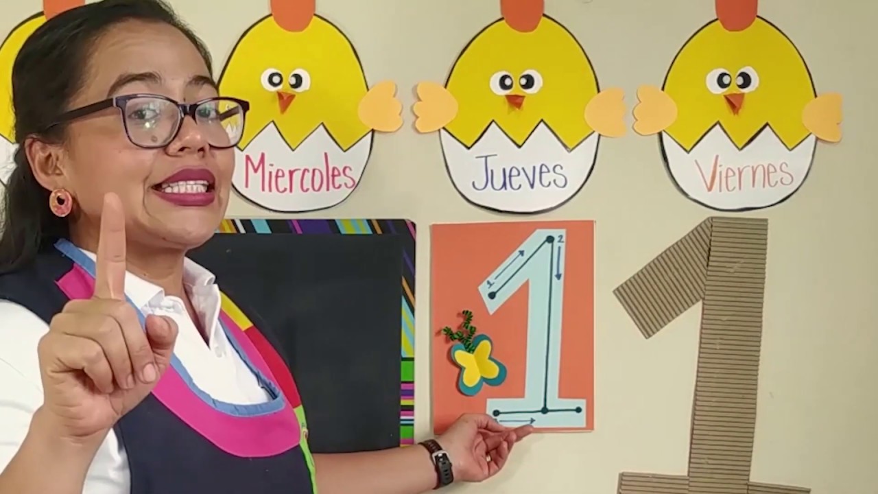 5 APRENDAMOS EL NUMERO UNO