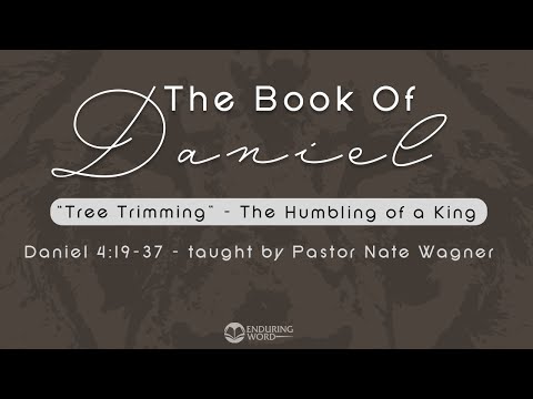 Tree Trimming, The Humbling of a King - Daniel 4:19-37