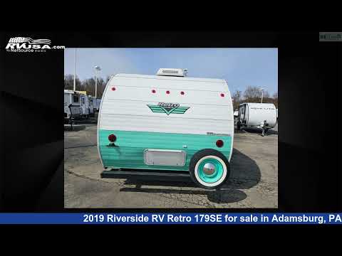 Eye-catching 2019 Riverside RV Retro Travel Trailer RV For Sale in Adamsburg, PA | RVUSA.com
