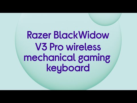 Razer BlackWidow V3 Pro Wireless Mechanical Gaming Keyboard - Product Overview