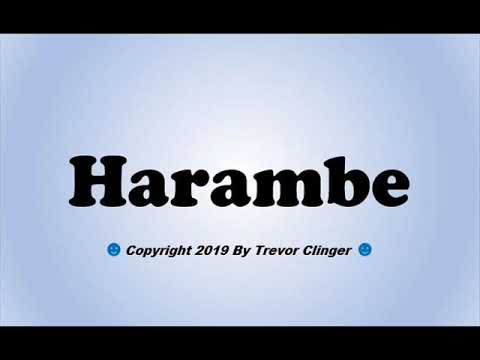How To Pronounce Harambe