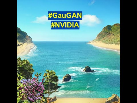AI Art: NVIDIA's GauGAN2 - It creates super real landscape images! #GauGAN #AI #NVIDIA