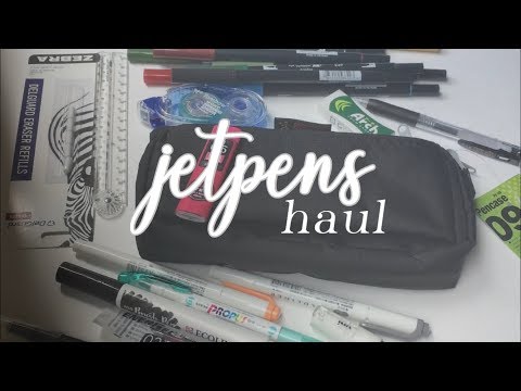 JETPENS HAUL | jp’s notes